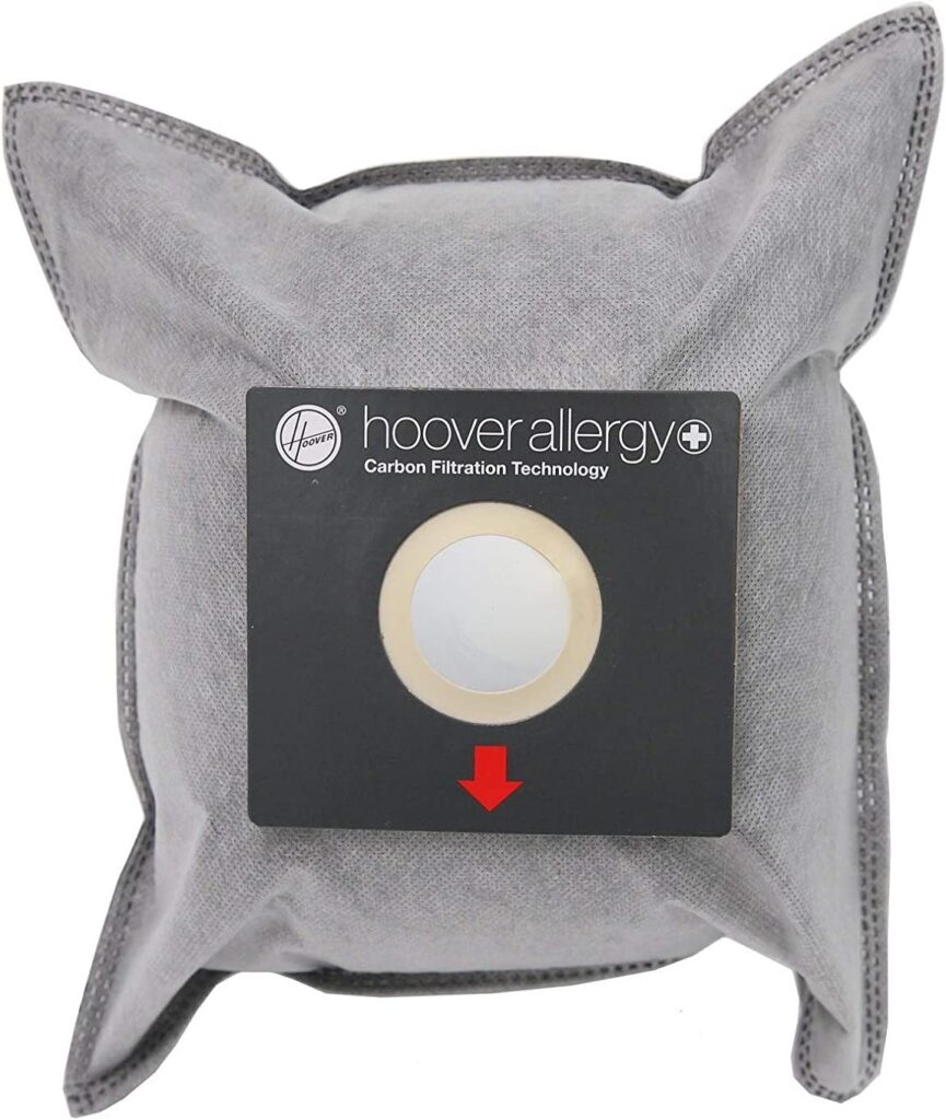 Hoover Allergy Carbon Vacuum Bags H110 Pack of 5 Bags - VacHouse